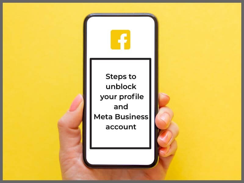 Meta blocked you? Find out why and how you can resolve it.